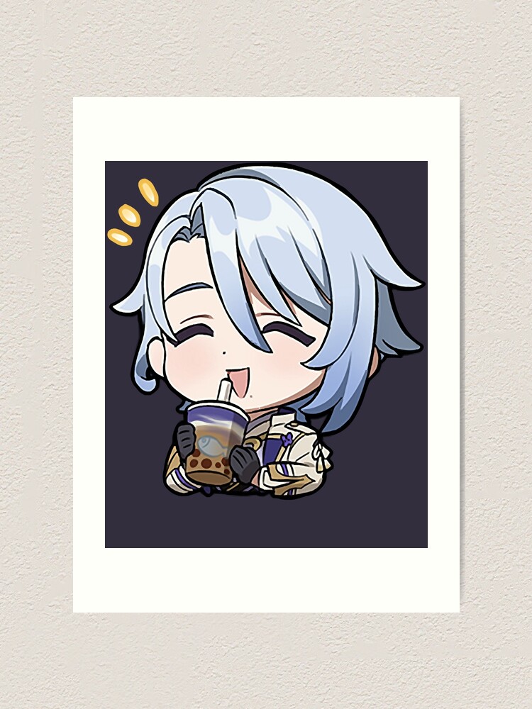 "Enveloping Aquatic Character Kamisato Ayato Genshin Impact Boba Bubble ...