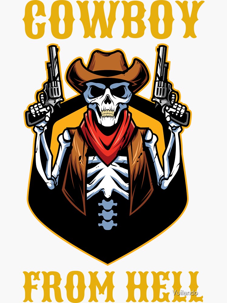 "Cowboy From Hell | Cowboy Puns | Cowboy Gift Ideas | Cowboy Jokes ...