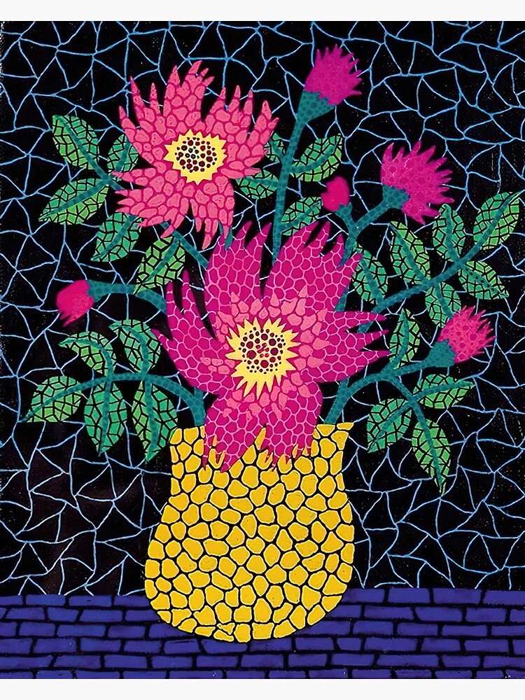 "Yayoi Kusama - Pinky Flower" Poster for Sale by armstrongstore | Redbubble