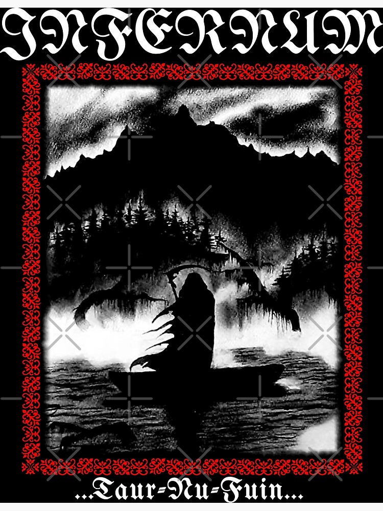 Taur-nu-Fuin... by Infernum - Classic Old School Black Metal" Poster ...