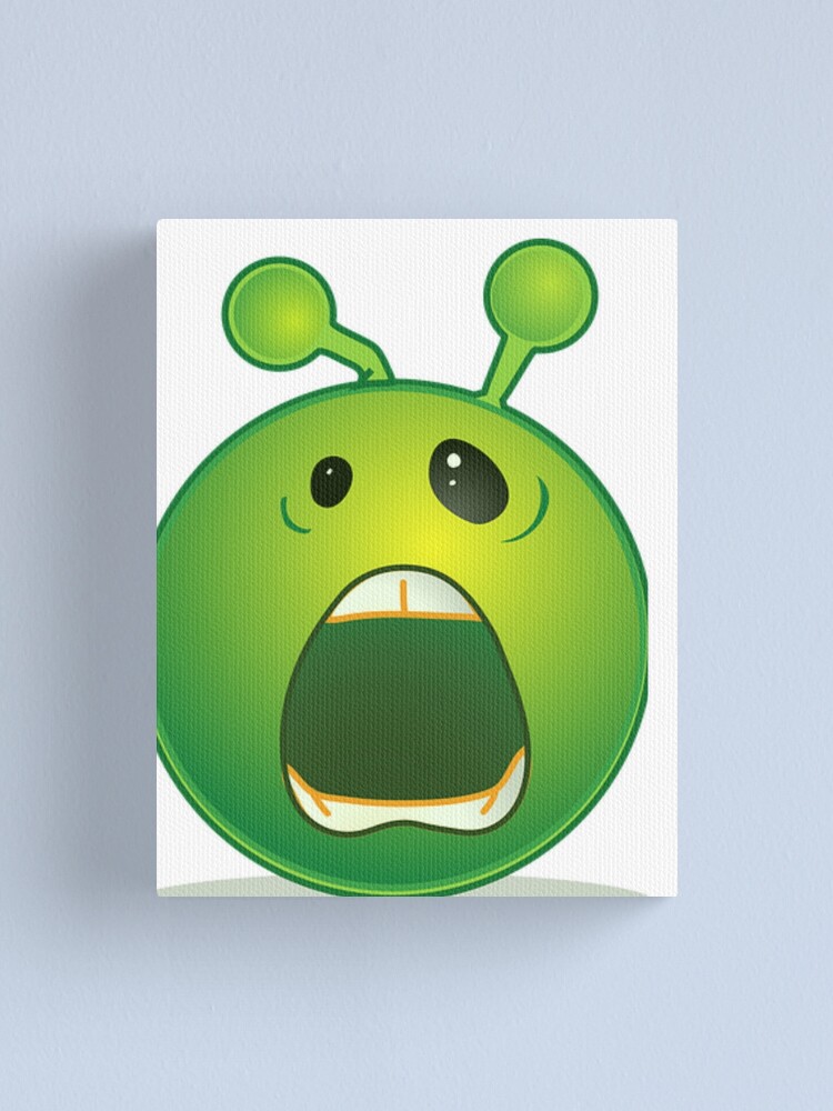 "Crazy yelling alien emoji,alien emoji, back to school emoji, cute ...