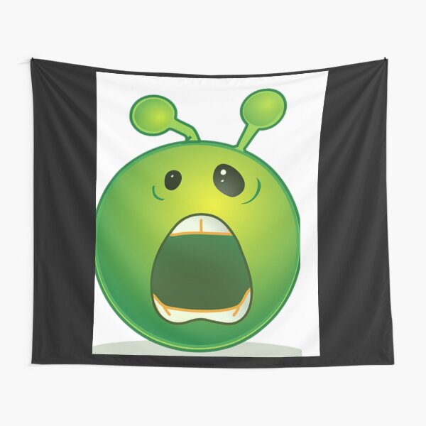 "Crazy yelling alien emoji,alien emoji, back to school emoji, cute ...