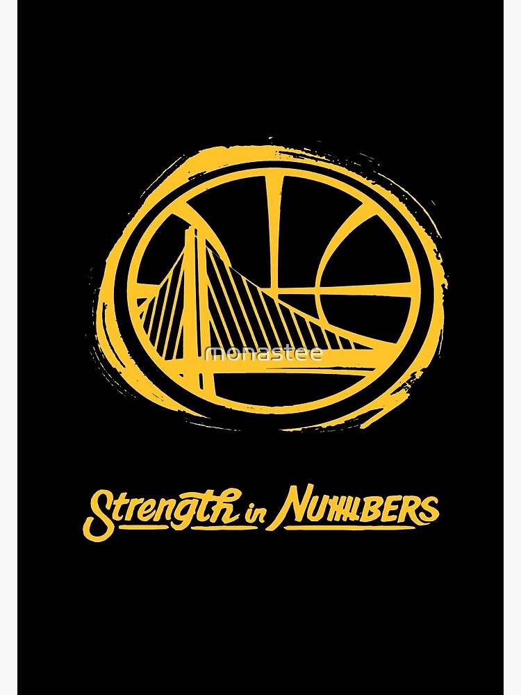 "Golden State Warrior - Strength in Numbers" Poster for Sale by ...