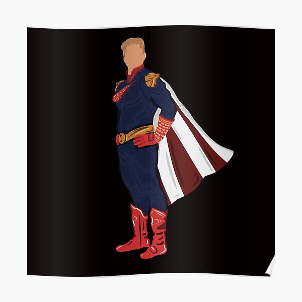 "Homelander " Poster for Sale by MoroshkaS | Redbubble