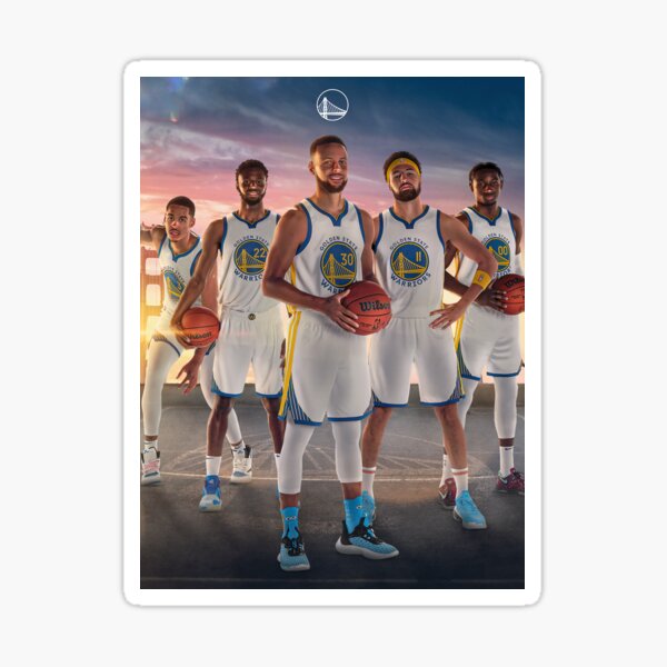 "Great lineup of Golden State Champions" Sticker for Sale by ...