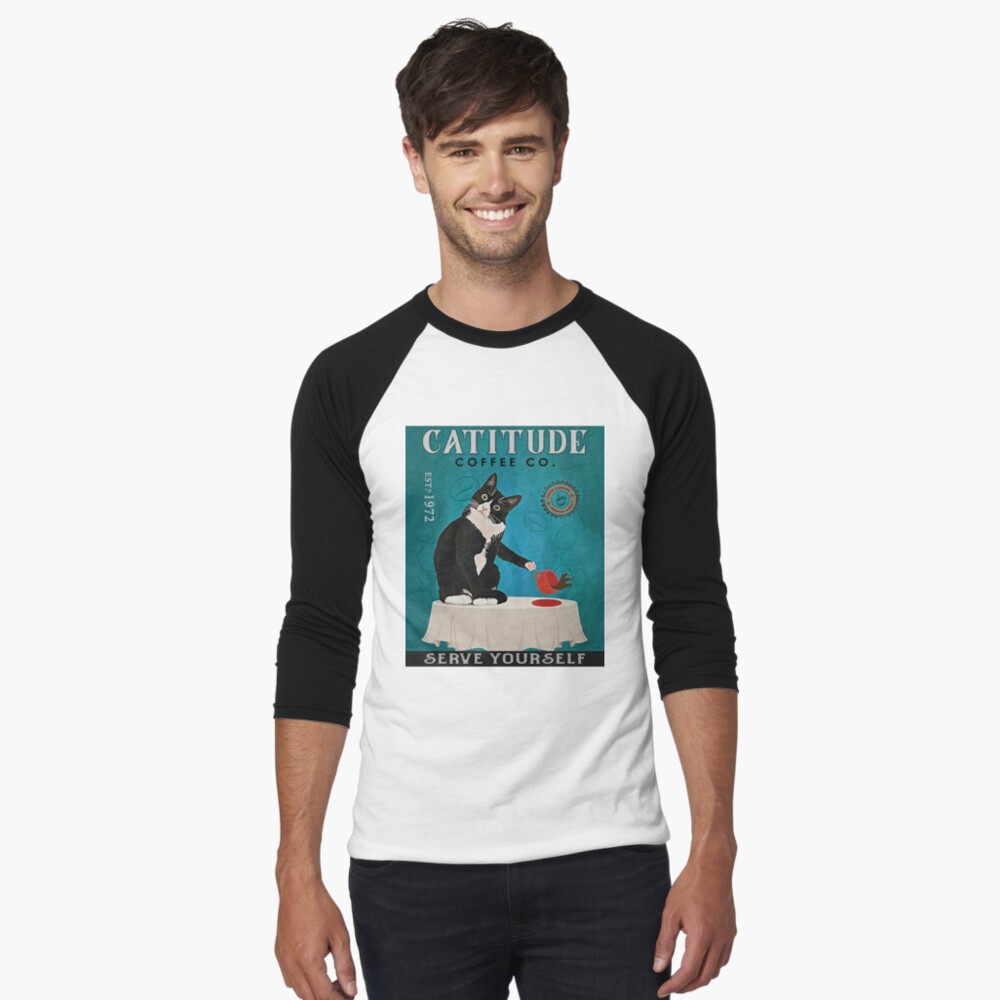 "Cattitude Coffee Serve Yourself" Poster for Sale by JakeGoodwin ...