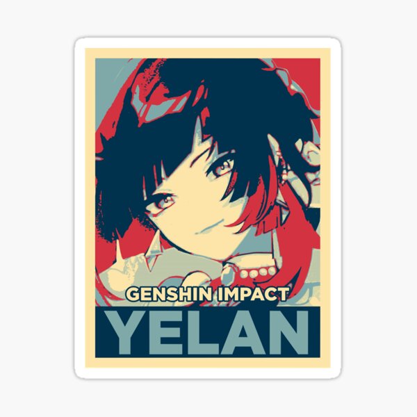 "Enveloping Aquatic Character Yelan Genshin Impact 2 Cute Gifts ...