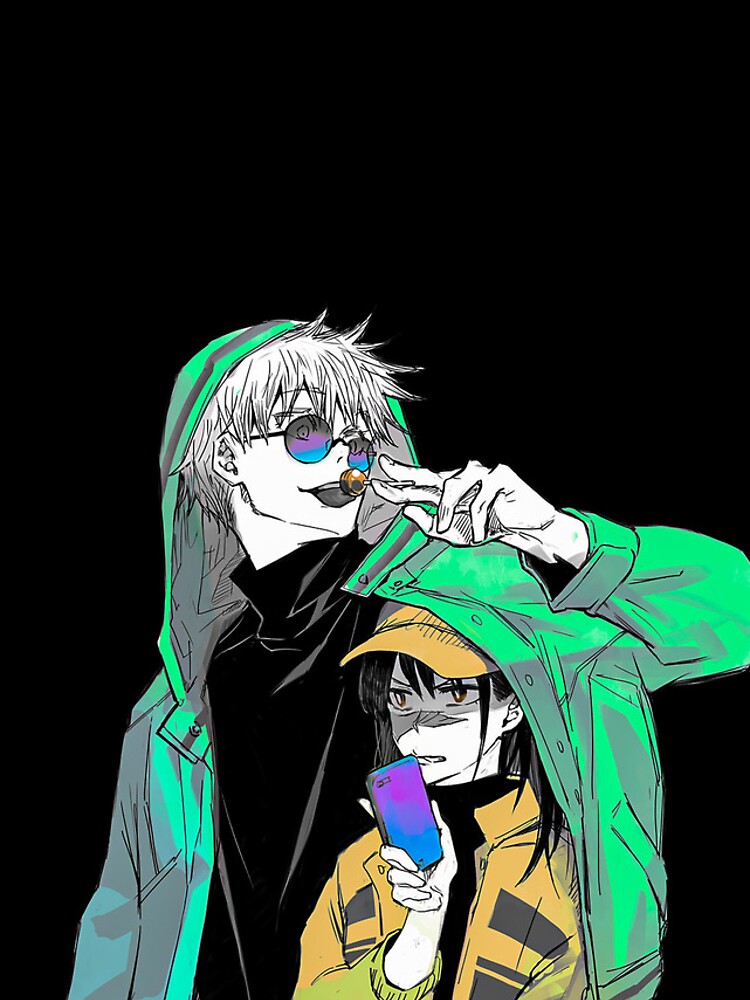 "gojo x utahime jujutsu kaisen fanart edition" iPhone Case for Sale by ...