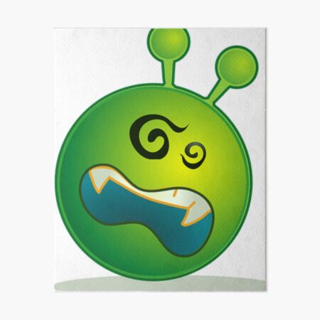 "Silly crazy alien emoji,alien emoji, back to school emoji, cute alien ...