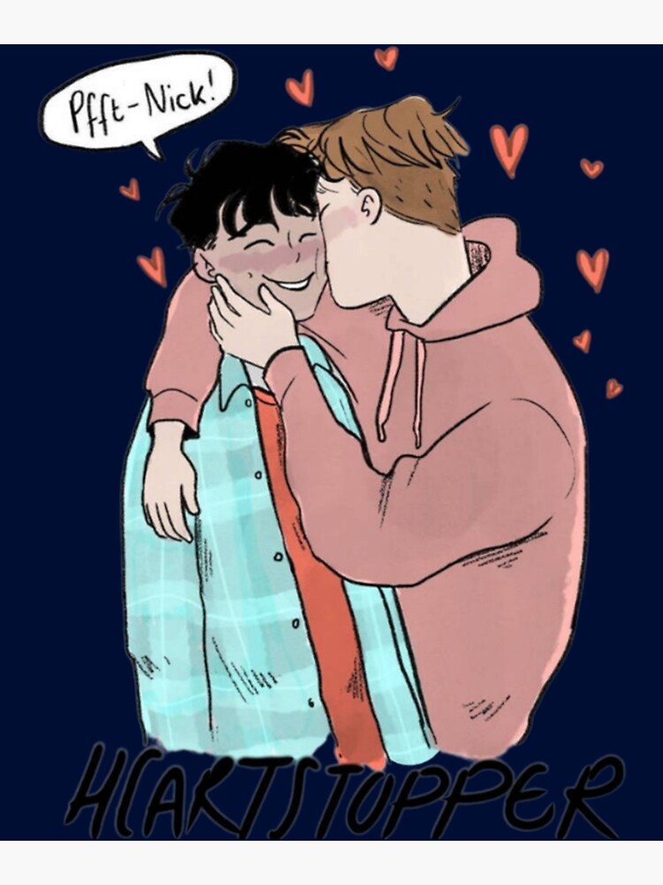 Heartstopper Nick Nelson And Charlie Spring Poster For Sale By Stonebun Redbubble