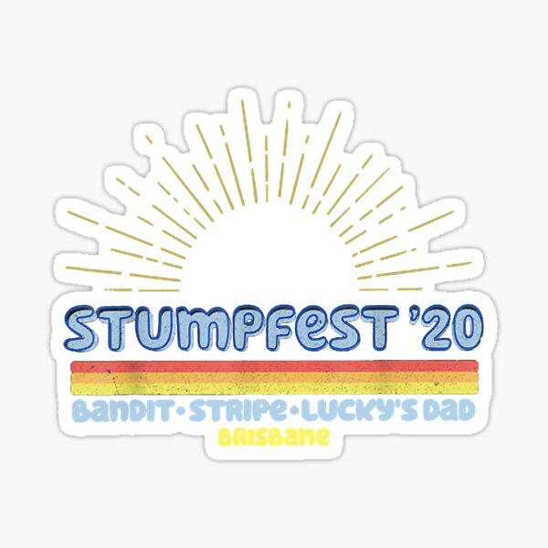 "Stumpfest Inspired" Sticker for Sale by JianGong | Redbubble