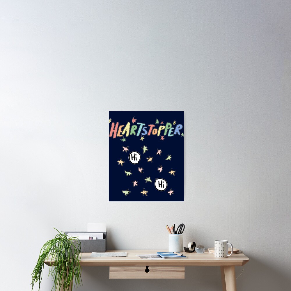 Póster «Heartstoppers Hojas Lindo Hola Heartstopper Amor» de StoneBun ...