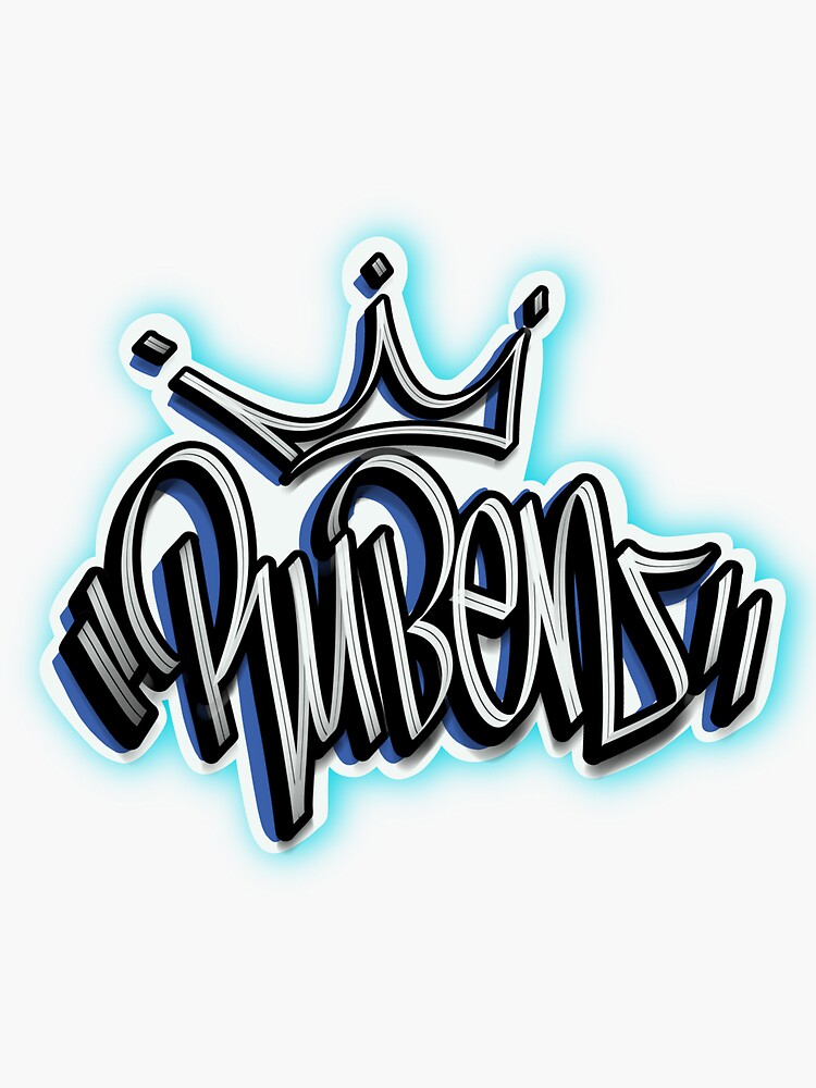 "Ruben" Sticker for Sale by Crave4paint | Redbubble