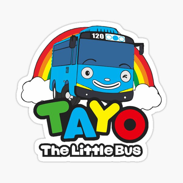 "Tayo The little Bus" Sticker for Sale by NoCsder0223 | Redbubble