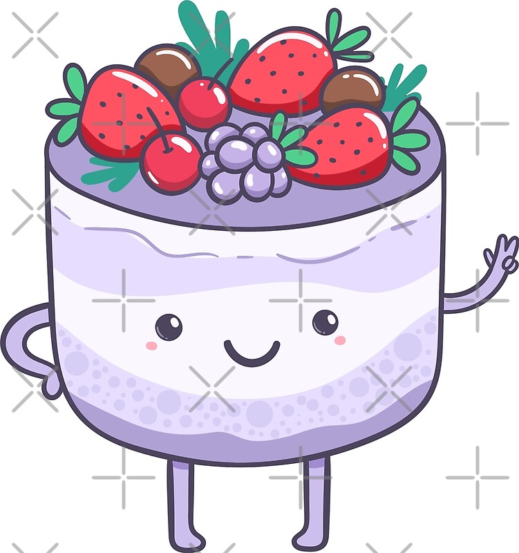 "Cute cake" by Anna Alekseeva | Redbubble