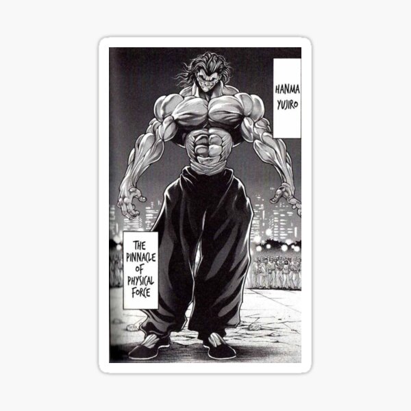 "Hanma Yujiro Ogre high quality" Sticker for Sale by Palluccio-store ...