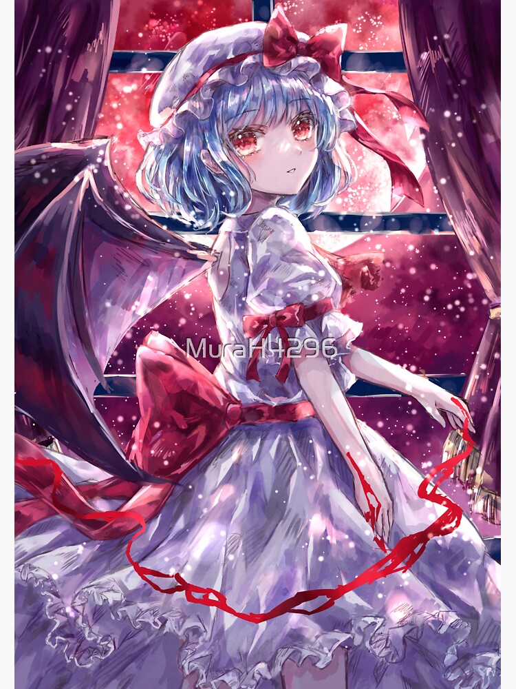"Remilia Scarlet " Sticker for Sale by MuraH4296 | Redbubble