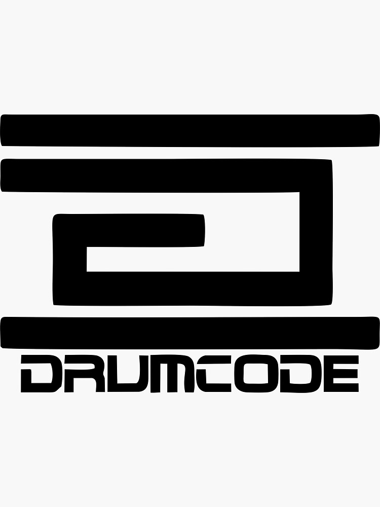 "Drumcode" Sticker for Sale by Quellette | Redbubble