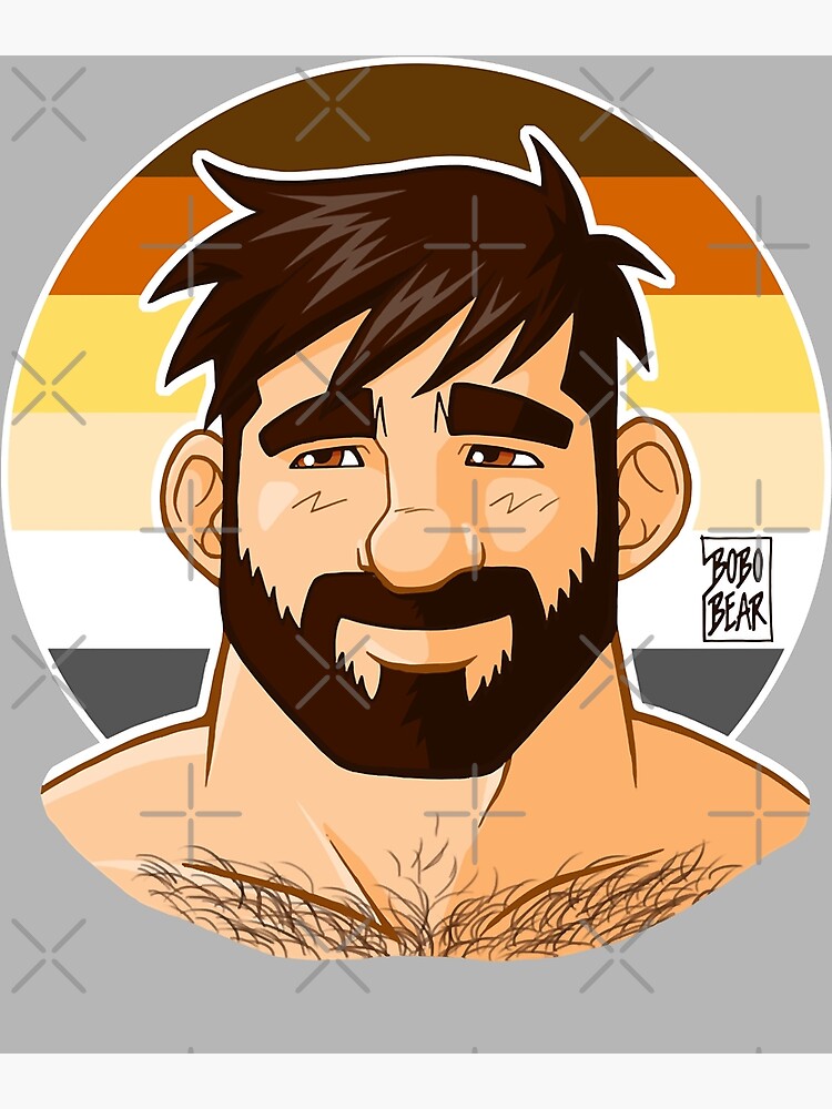 "Rose Tribe Muscular Giant Adam Likes Head Bear Flag Version Graphic ...
