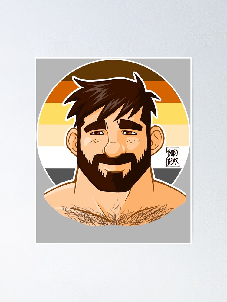 "Rose Tribe Muscular Giant Adam Likes Head Bear Flag Version Graphic ...