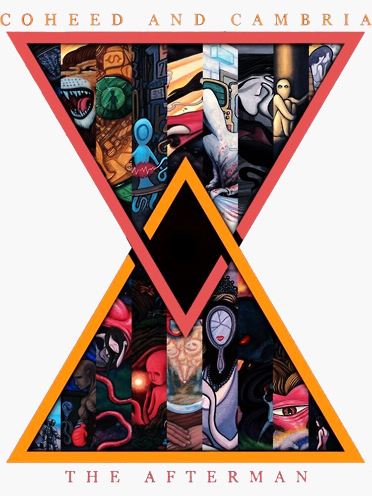 "Coheed And Cambria Afterman " Sticker for Sale by IssacMitchell ...