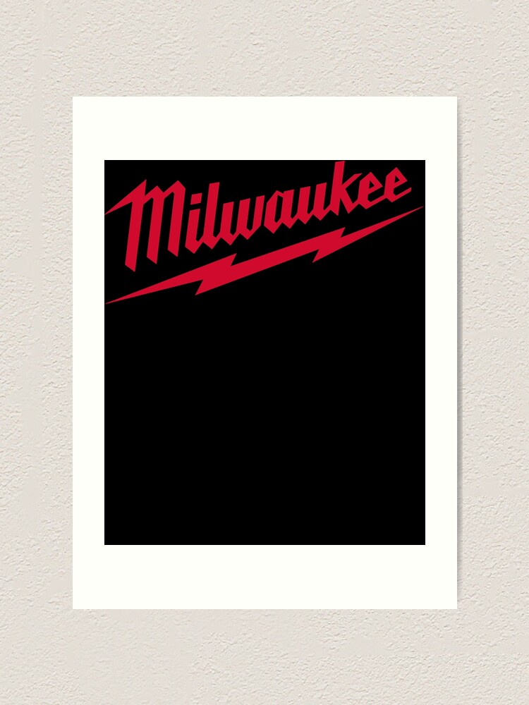 "Milwaukee Tools Logo " Art Print for Sale by patsyq9jennie | Redbubble
