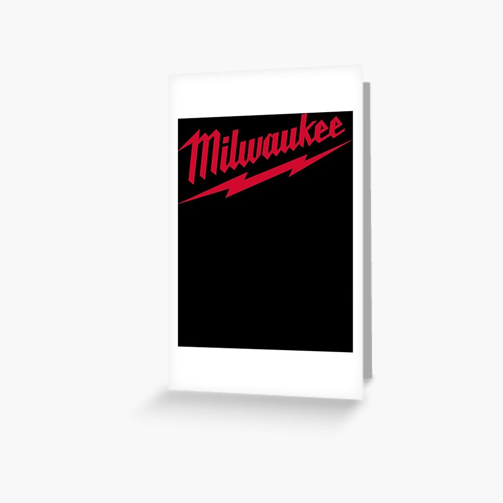 "Milwaukee Tools Logo " Greeting Card for Sale by patsyq9jennie | Redbubble