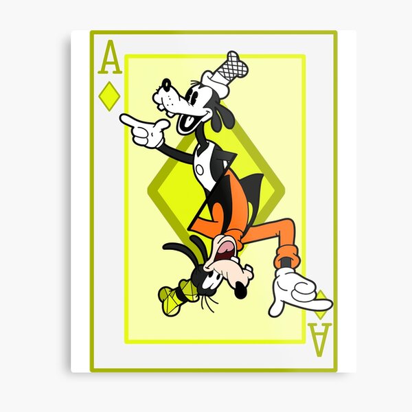 Lámina metálica «Regalos para hombres Gráfico de personaje de dibujos ...