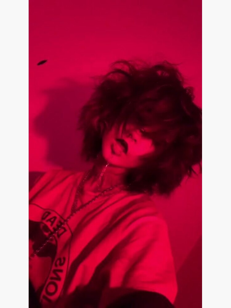 "Whole LOTTA REDDDDD" Poster for Sale by emoartwork | Redbubble