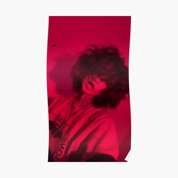 "Whole LOTTA REDDDDD" Poster for Sale by emoartwork | Redbubble