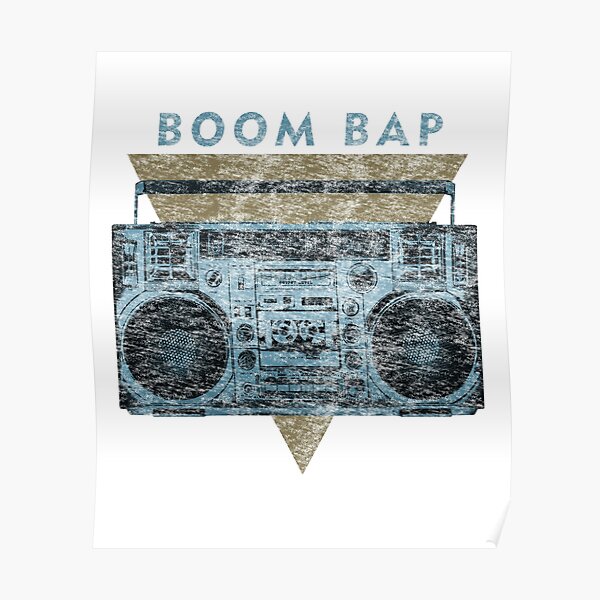 "Boom Bap" Poster by salamincheese | Redbubble