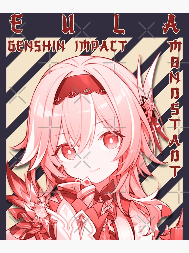 "Eldest Son Aristocracy Water System Eula Cute Fan" Poster for Sale by ...