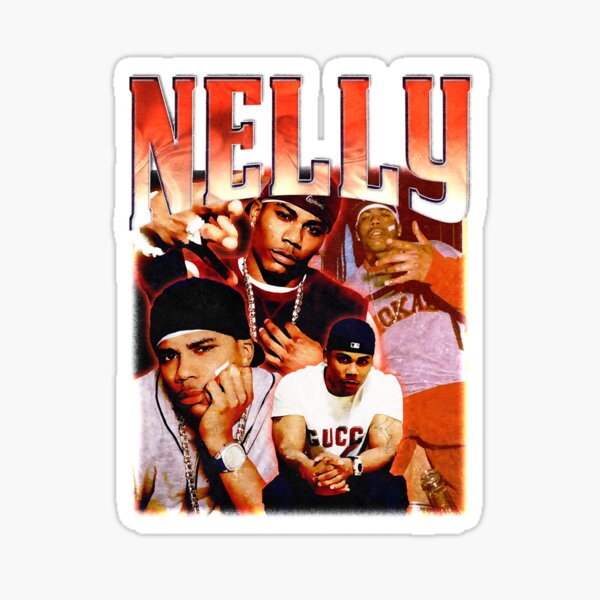 "Nelly 90s Vintage" Sticker for Sale by MichaelMathew | Redbubble
