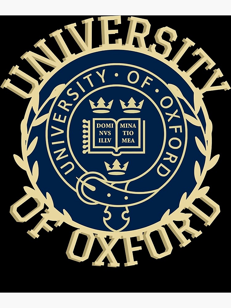 "Oxford University Logo" Poster for Sale by carajenee9y | Redbubble