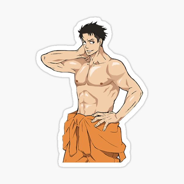 "Rose Tribe Muscular Giant Obi Akitaru Classic Fans" Sticker for Sale ...