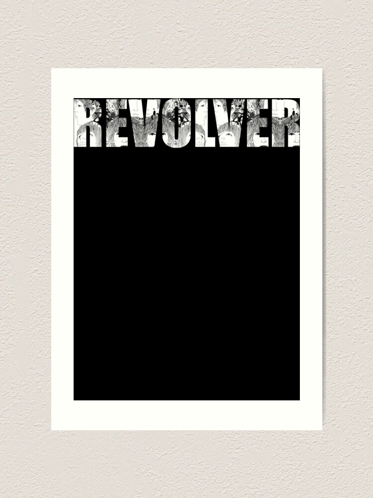 "Revolver - Album Logo" Art Print for Sale by MichaelMathew | Redbubble