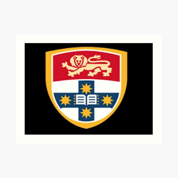 "University of Sydney Logo" Art Print for Sale by badlands666 | Redbubble