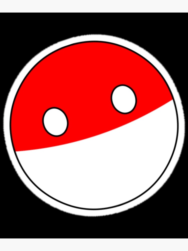 "Polandball Countryball " Poster for Sale by RobinsonBevis | Redbubble