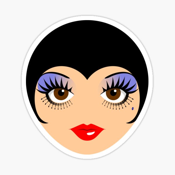 "Liza" Sticker for Sale by handcuffed | Redbubble