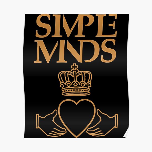 "Simple Minds Logo" Poster for Sale by londai8kdom | Redbubble