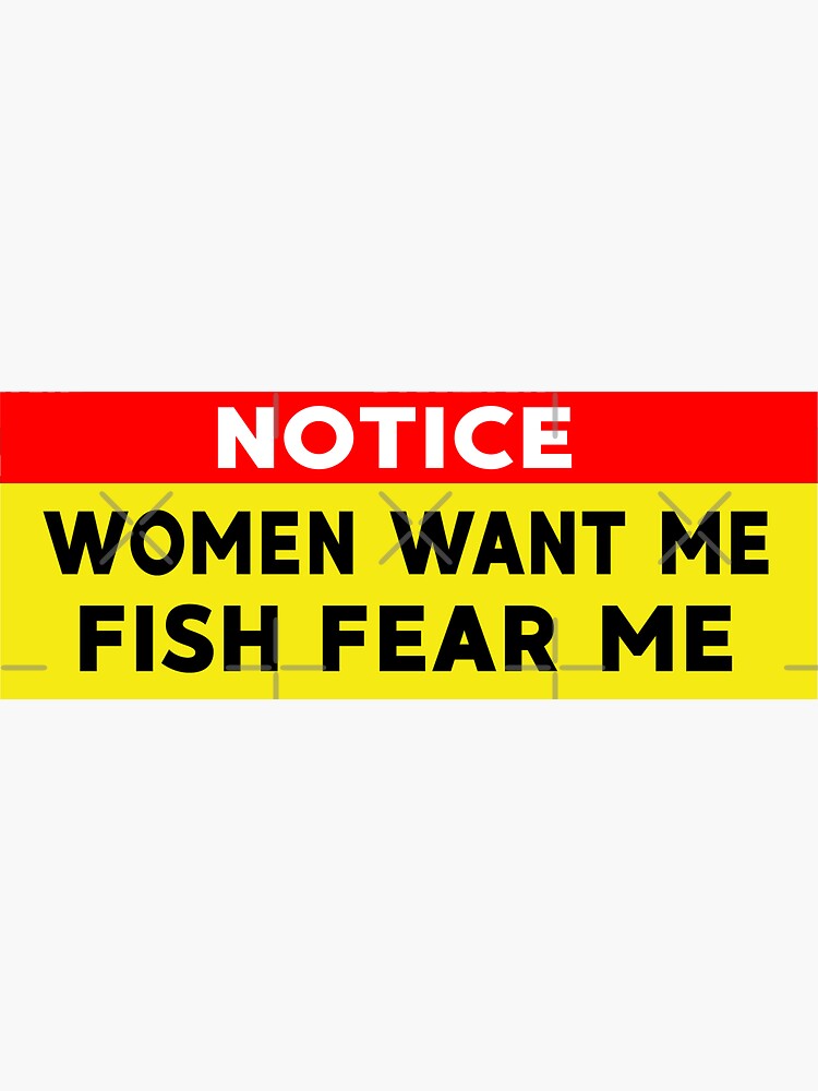 "Perfect Fishing Bumper Sticker" Sticker for Sale by AwsomeLab | Redbubble