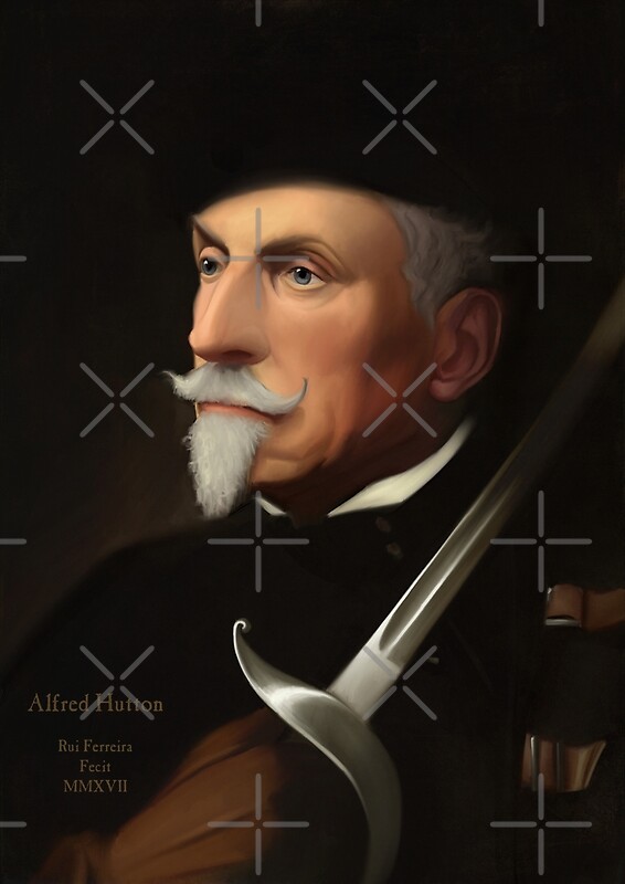 "Alfred Hutton w/ Sabre" by RuiFerreira | Redbubble