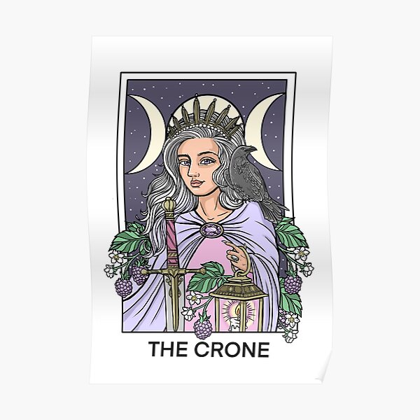 "The Goddess The Crone" Poster for Sale by Marikokonno | Redbubble