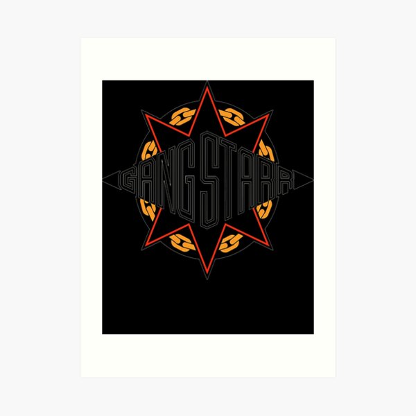 "Gang starr Logo" Art Print for Sale by DennisPatry | Redbubble