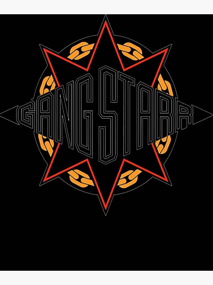 "Gang starr Logo" Poster for Sale by DennisPatry | Redbubble