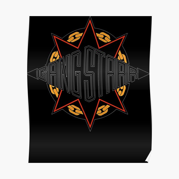 "Gang starr Logo" Poster for Sale by DennisPatry | Redbubble