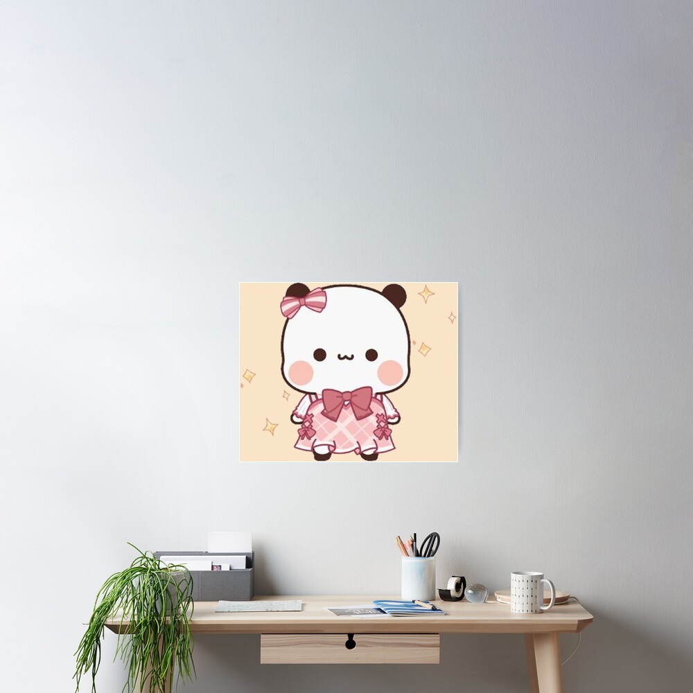 "Cute Princess Bubu In Pink Dress" Poster for Sale by gingersweet ...