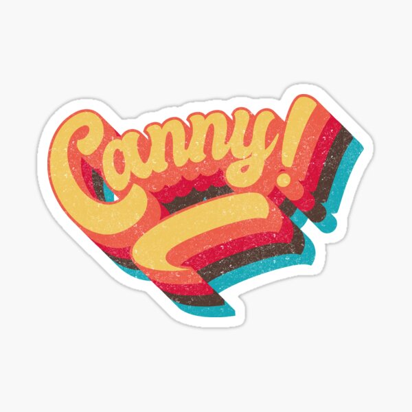 "Canny" Sticker for Sale by rampad1 | Redbubble