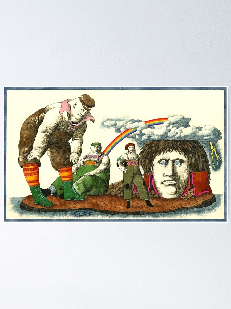 "Bookcover Seven at one Blow" Poster for Sale by FrisoHenstra | Redbubble