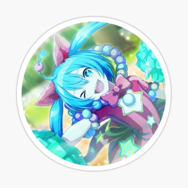 "Hatsune Miku WxS" Sticker for Sale by Lauwuuh | Redbubble